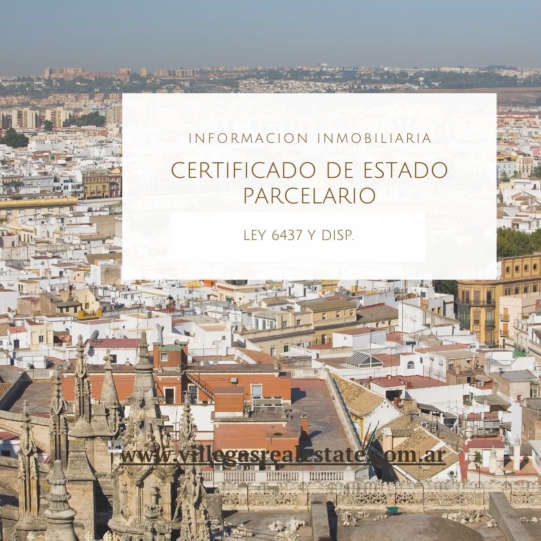 El Estado Parcelario o Cedula Catastral. - Villegas Real Estate